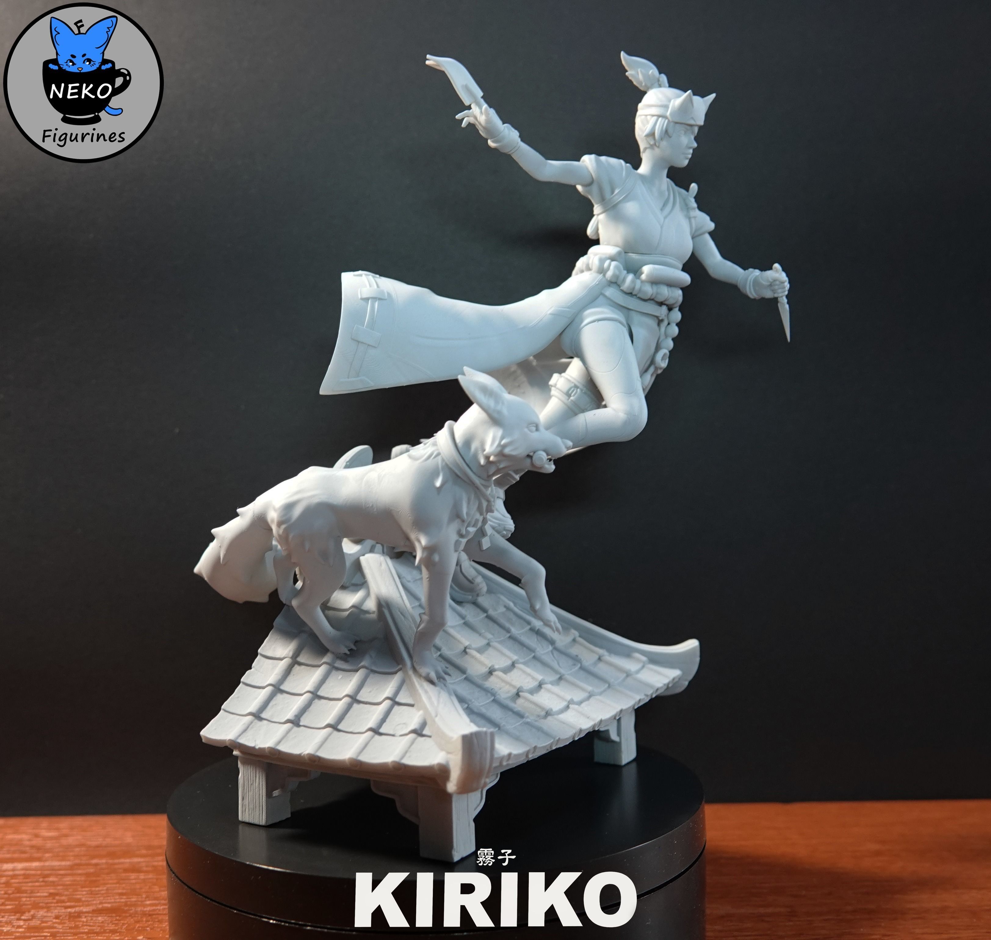 Kiriko OverWatch 2- STL Game Figurine for 3D Printing 3D model 3D ...