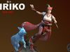 Kiriko OverWatch 2- STL Game Figurine for 3D Printing 3D model 3D ...