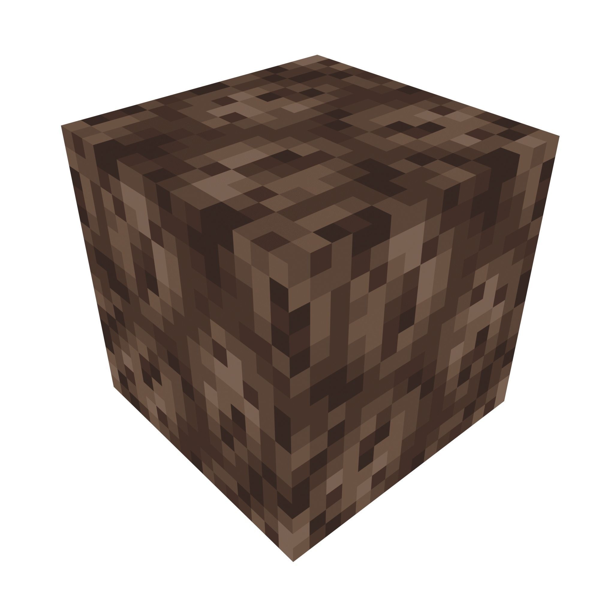 3D model MINECRAFT SOUL-SAND BLOCK VR / AR / low-poly | CGTrader