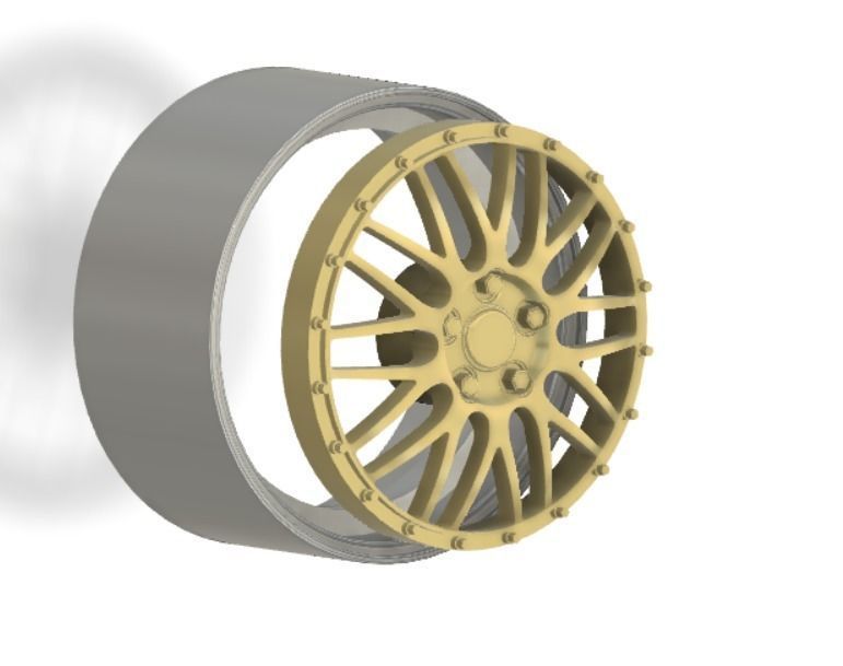 BBS LM Wheels 3D model 3D printable | CGTrader