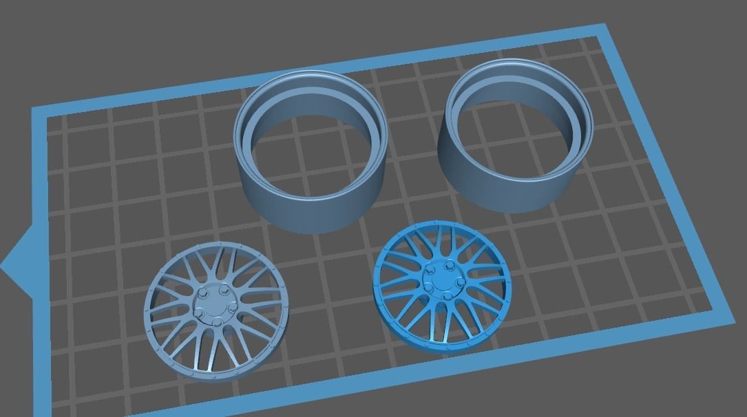 BBS LM Wheels 3D model 3D printable | CGTrader