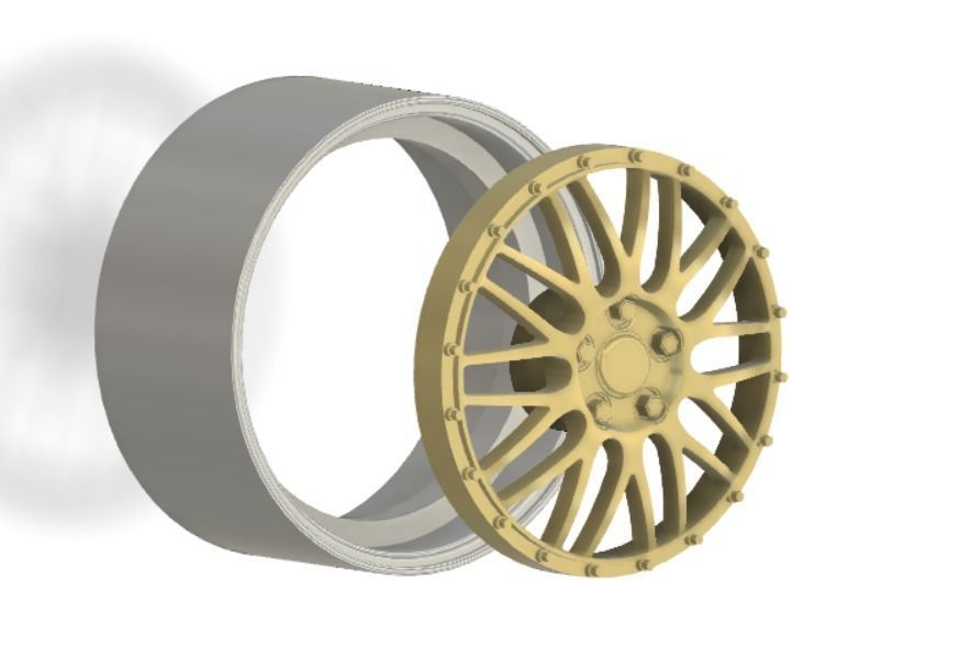 BBS LM Wheels 3D model 3D printable | CGTrader
