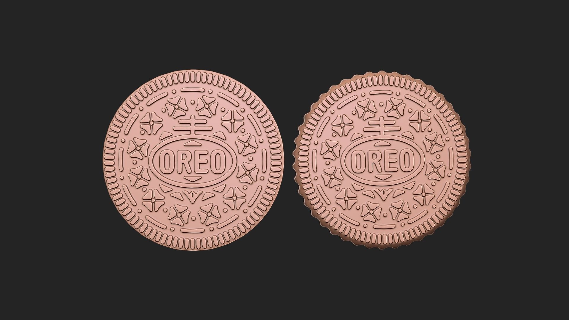 Oreo Cookie container box 3D model 3D printable | CGTrader