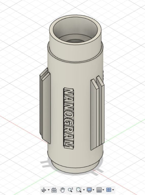 NANOGRAM C-CLASS MODEL ROCKET 3D model | CGTrader