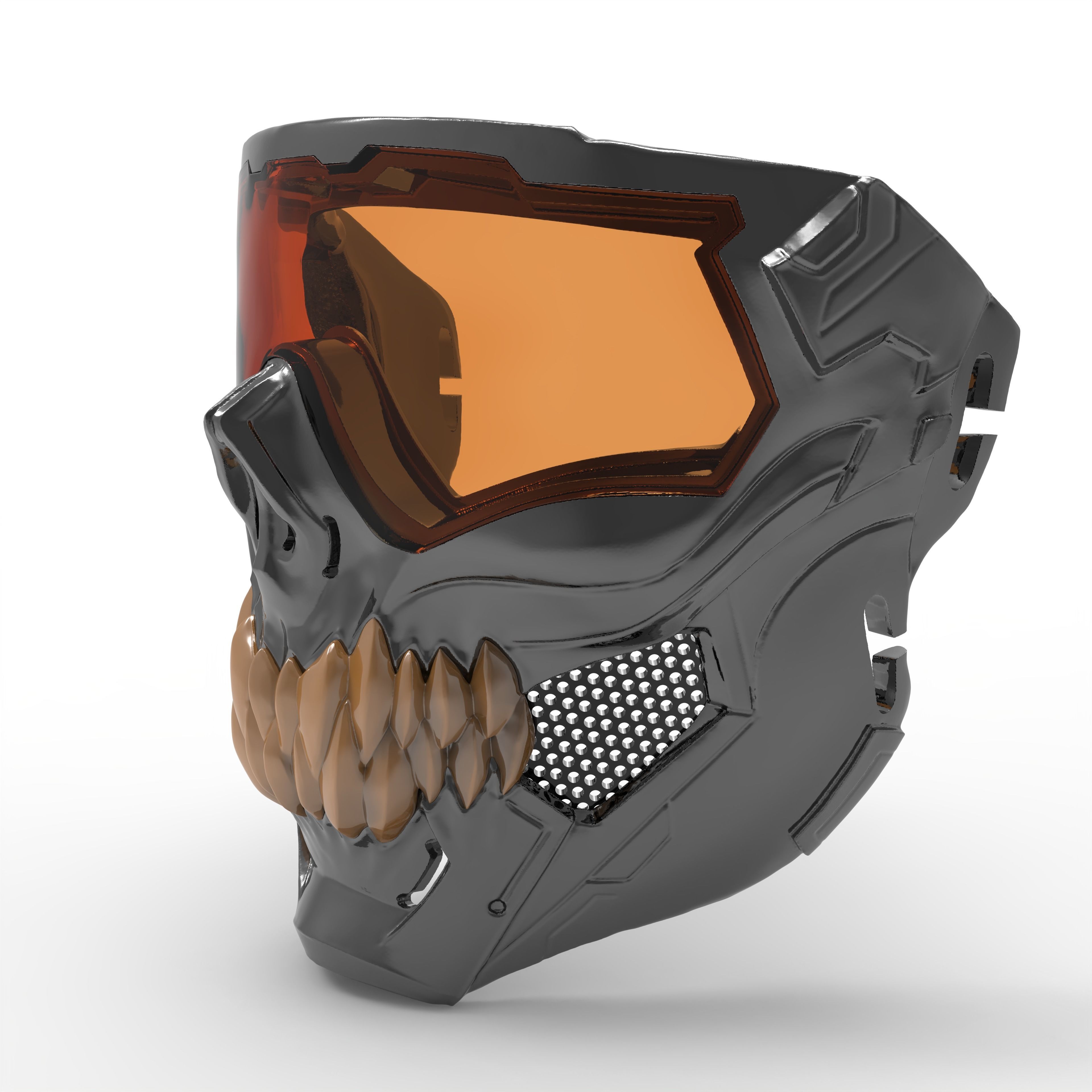 PROT MASK V02 3D model 3D printable | CGTrader