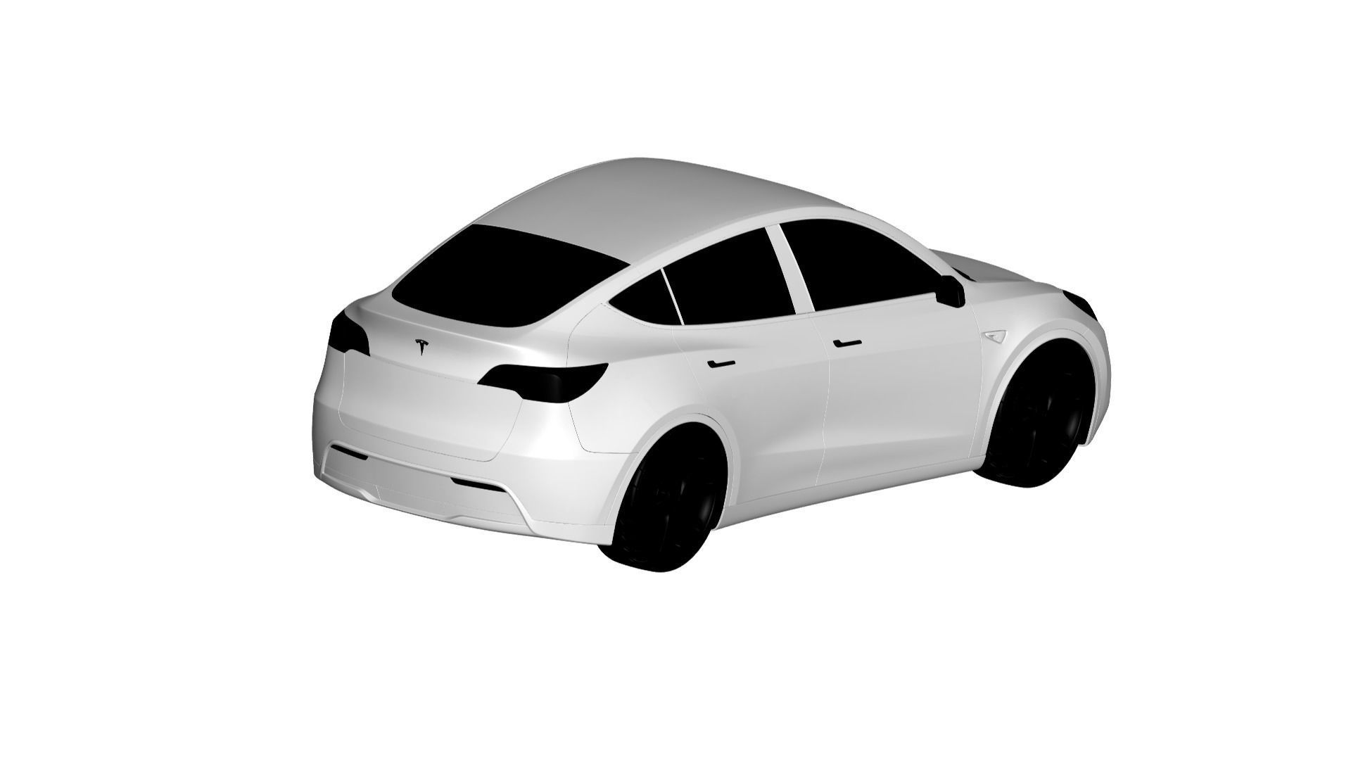 Tesla Y 3D model | CGTrader