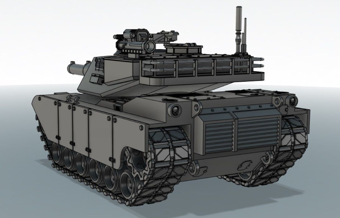 Super Abrams 3D model 3D printable | CGTrader