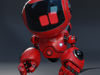 Cute Robot H-55 Red 3D model rigged | CGTrader