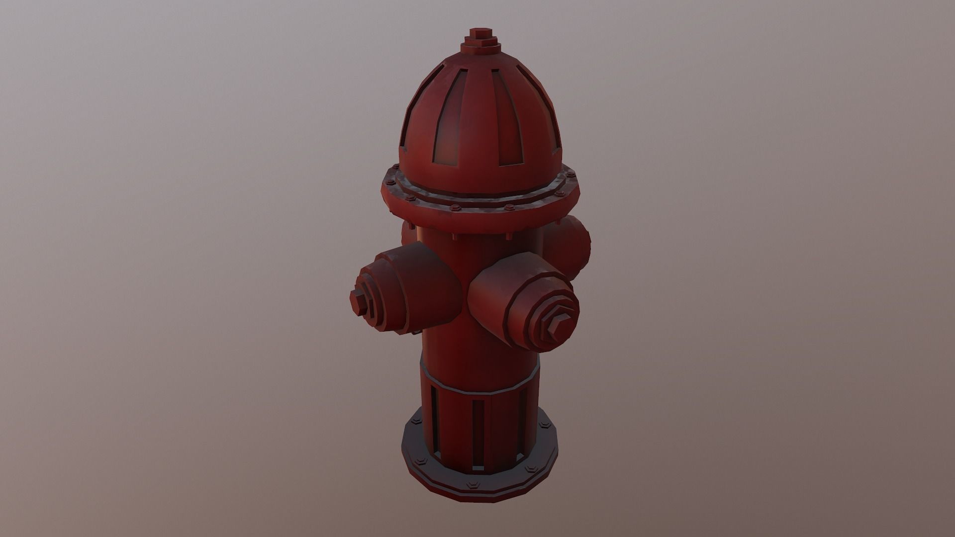 3D model Fire Hydrant VR / AR / low-poly | CGTrader
