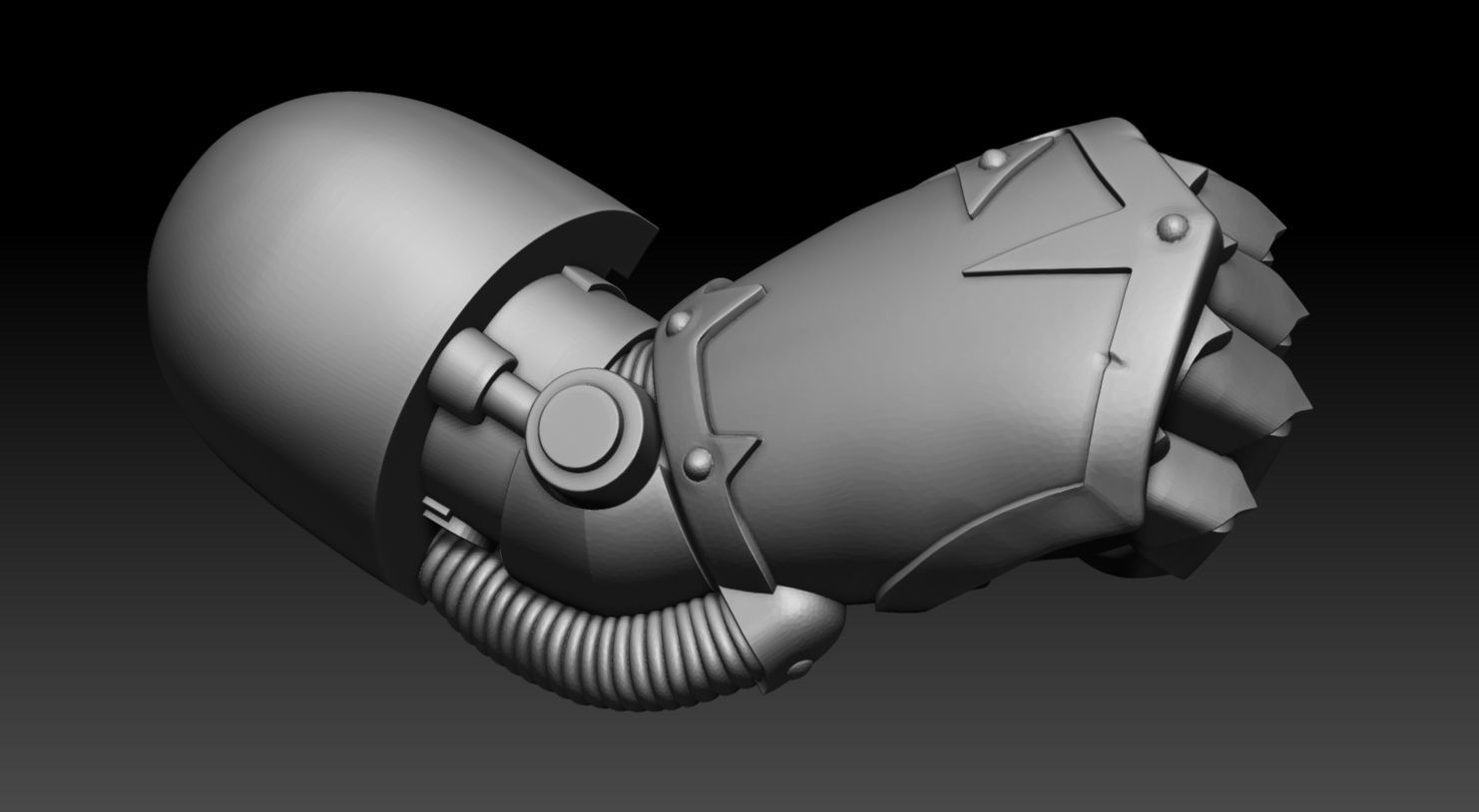 6 POWER HANDS 3D model 3D printable | CGTrader