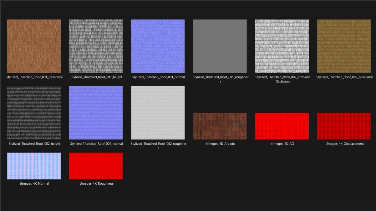 Roof Texture 4k PNG JPG PSD TIFF TGA BMP Texture Texture | CGTrader