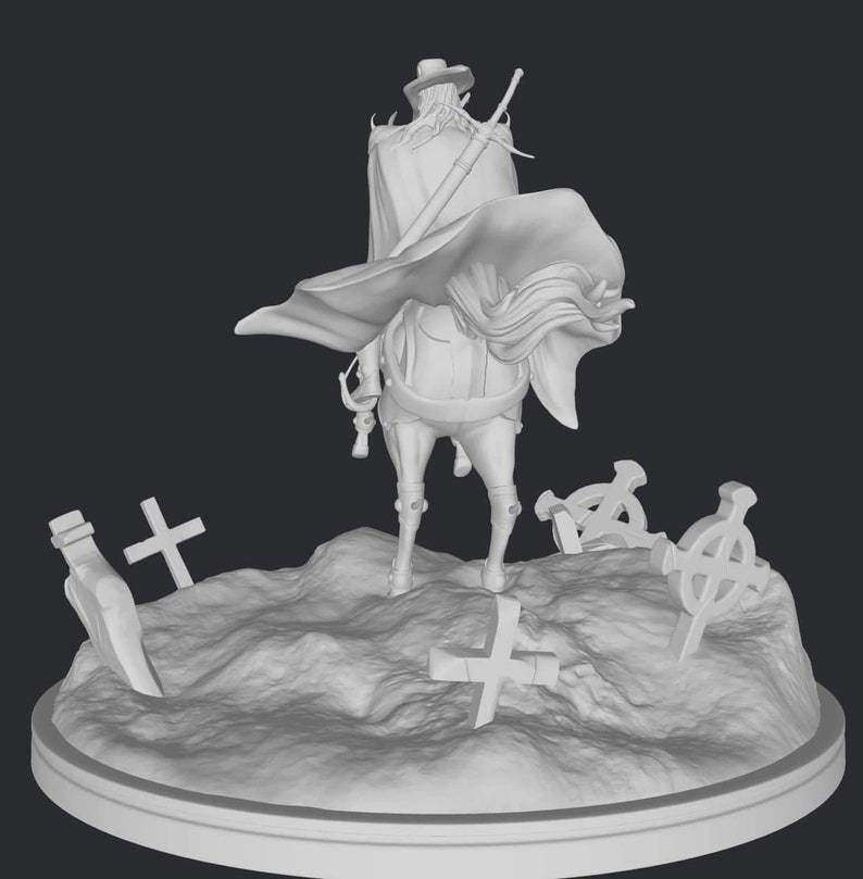 Vampire Hunter d Bloodlust Diorama 3D model 3D printable | CGTrader