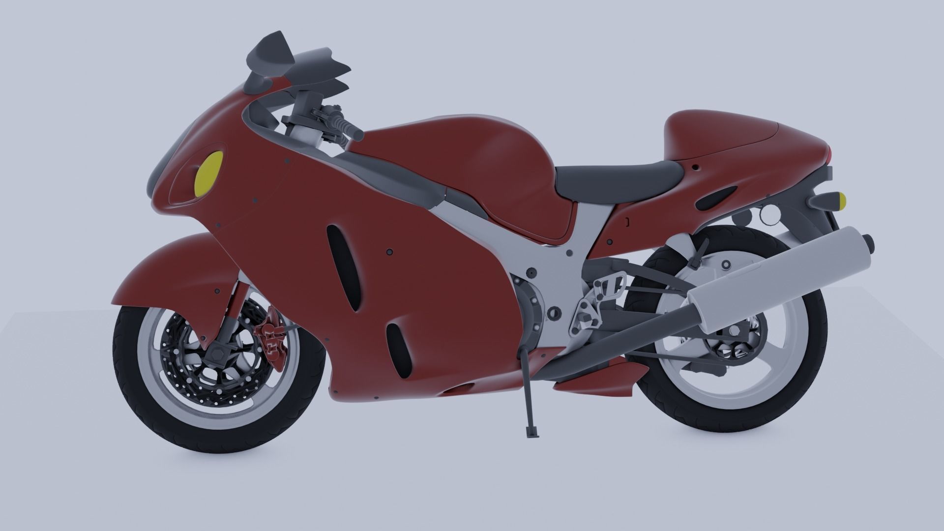 Motorcycle 3D model | CGTrader