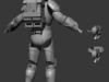 Commando Hunter Armor One12 Scale 3D files 3D model 3D printable | CGTrader