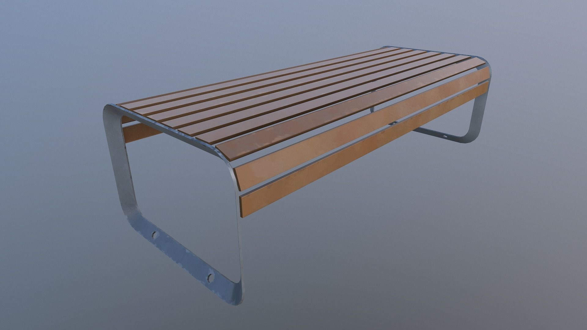 3D model Street Chair VR / AR / low-poly | CGTrader