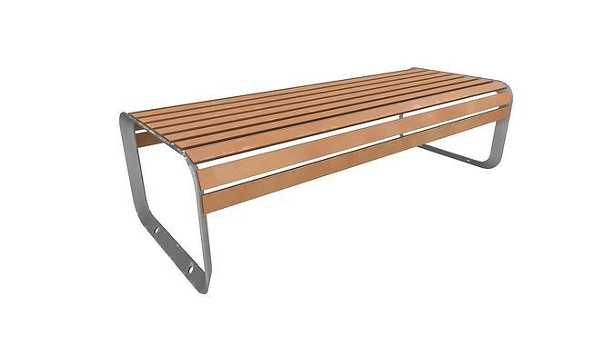 3D model Street Chair VR / AR / low-poly | CGTrader