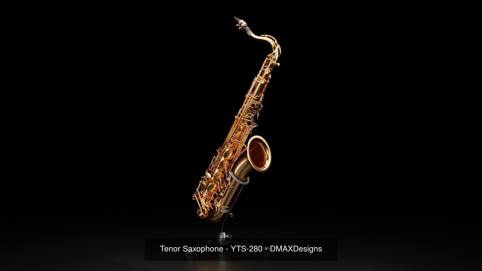 YAMAHA - Alto Sax - Tenor Sax and PSR-E403 Keyboard 3D Model Collection ...