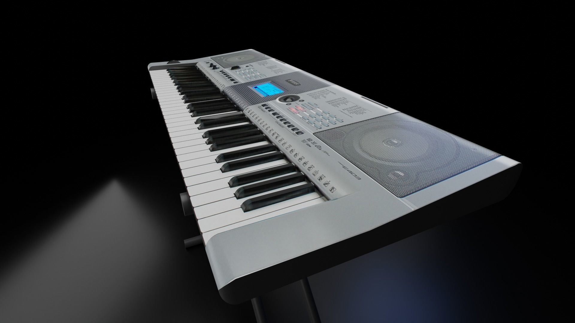 YAMAHA - Alto Sax - Tenor Sax and PSR-E403 Keyboard 3D Model Collection ...