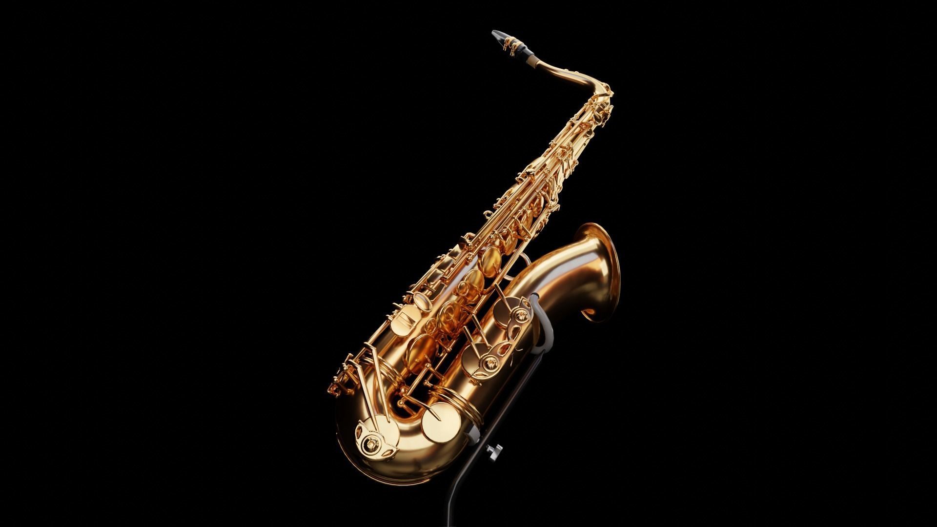 YAMAHA - Alto Sax - Tenor Sax and PSR-E403 Keyboard 3D Model Collection ...