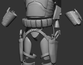Jango fett 3D Printing Models | CGTrader