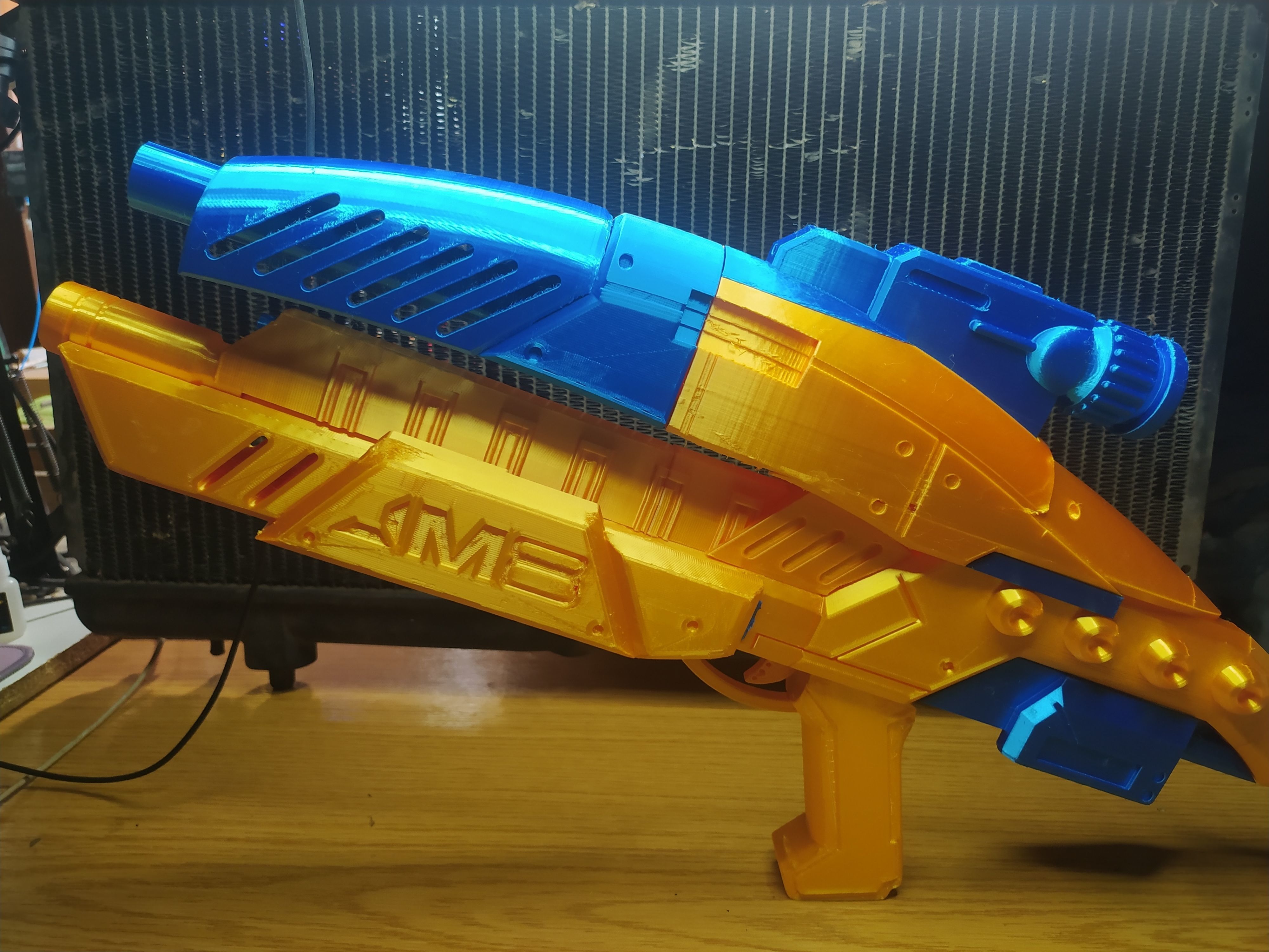 Foldable Avenger M8 Model Mass Effect Fan art It auto unfold 3D model ...