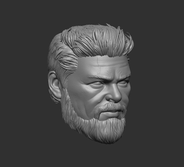 Billy Butcher - Headsculpt for Action Figures 3D print model 3D model ...