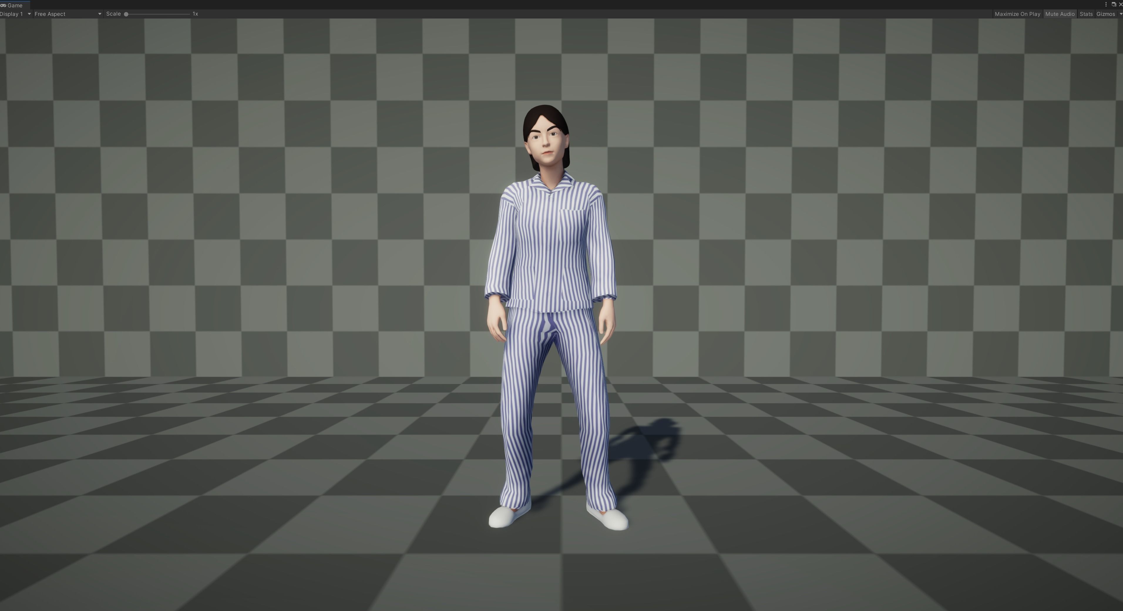 3D model Female Patient VR / AR / low-poly rigged animated | CGTrader