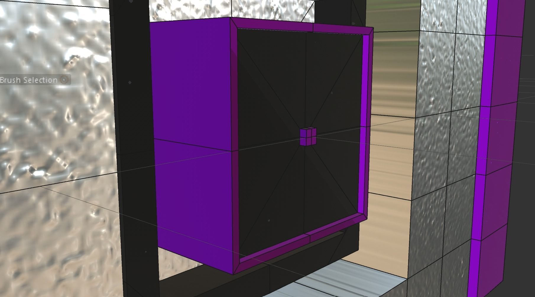 3D model Abstract sci-fi cube VR / AR / low-poly | CGTrader