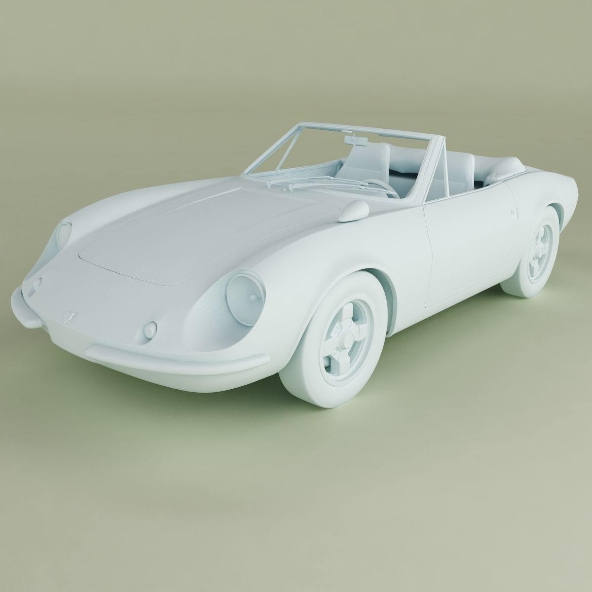 Puma GT Convertible 3D model | CGTrader