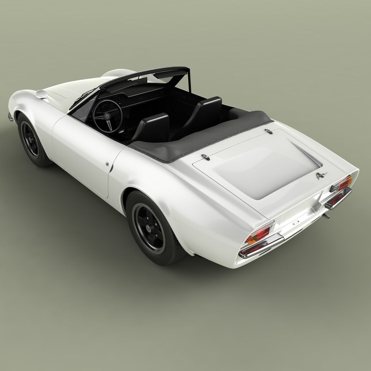 Puma GT Convertible 3D model | CGTrader