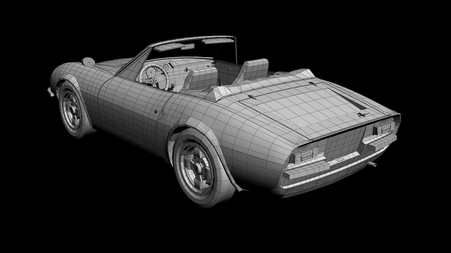 Puma GT Convertible 3D model | CGTrader