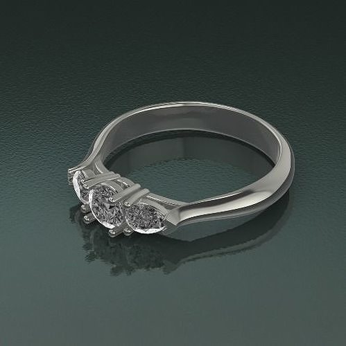 Ring Model 2485 3D model 3D printable | CGTrader