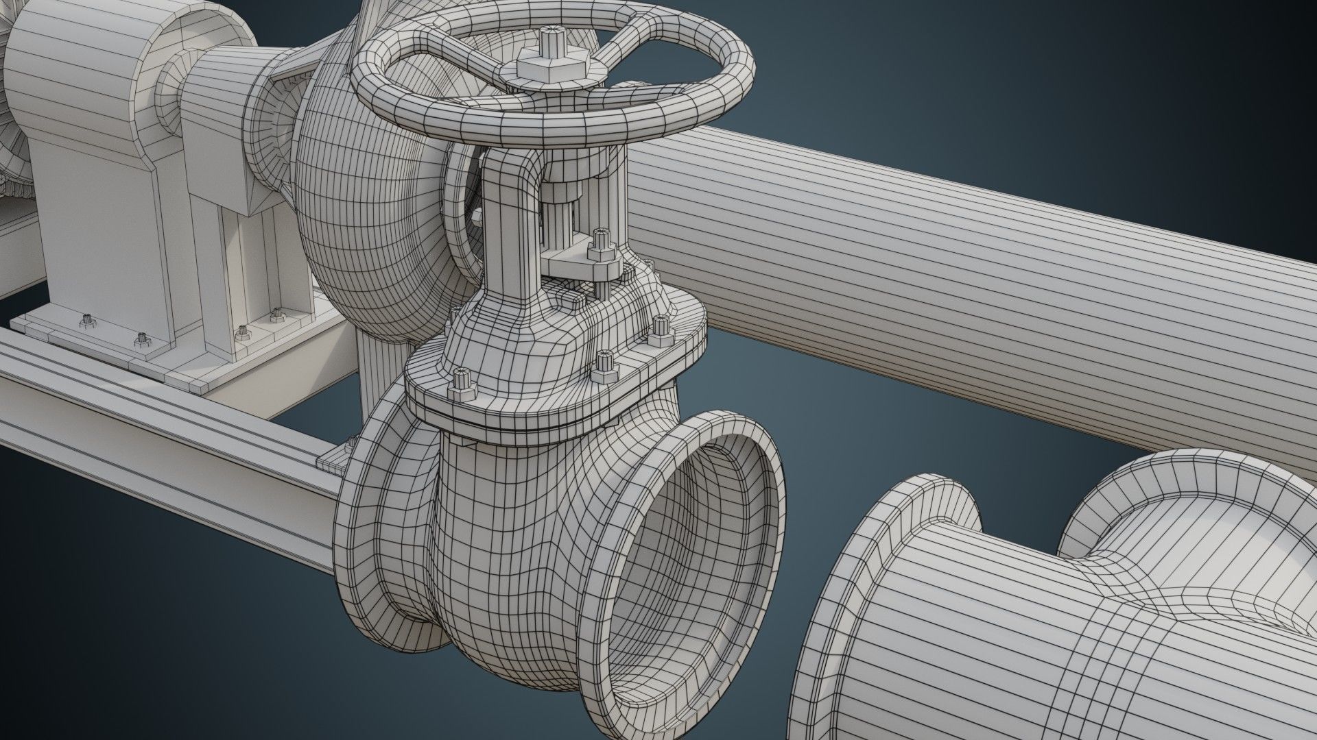 Water Pump 3 Basic 3D model | CGTrader