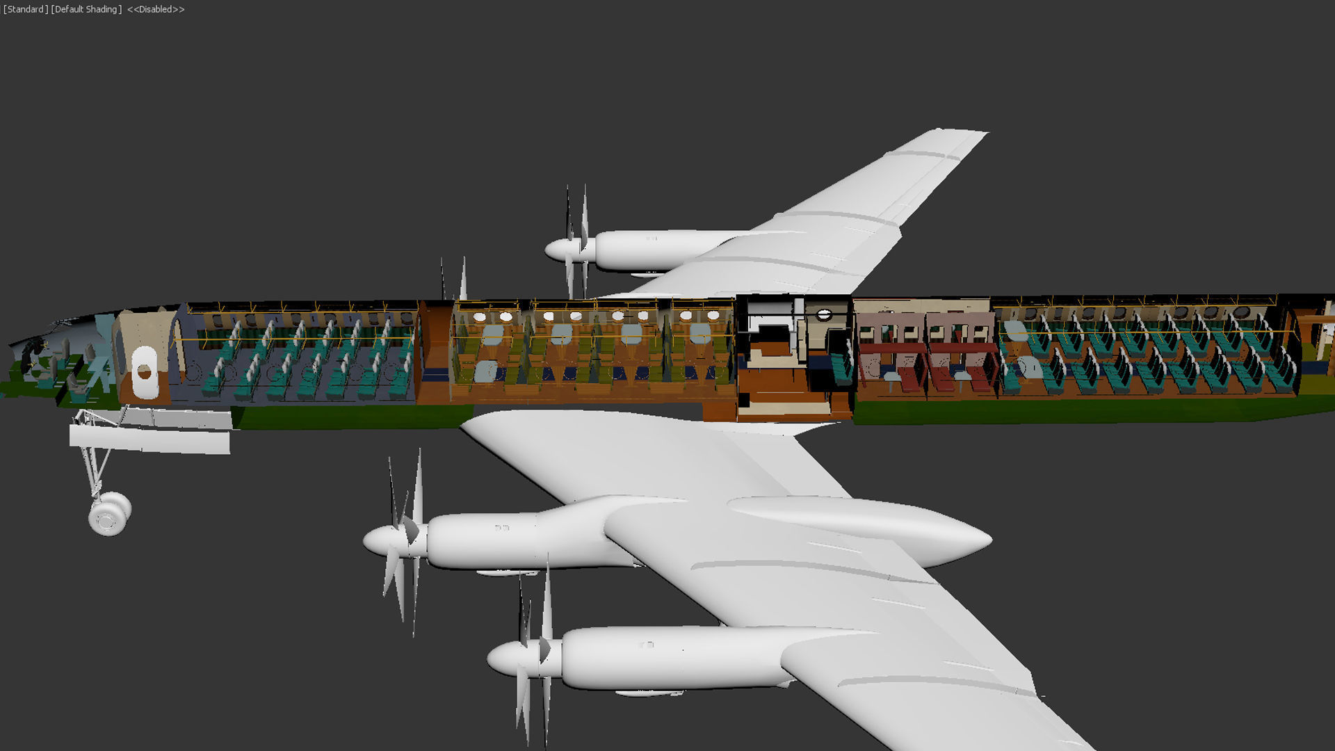 Tupolev Tu-114 3D model | CGTrader