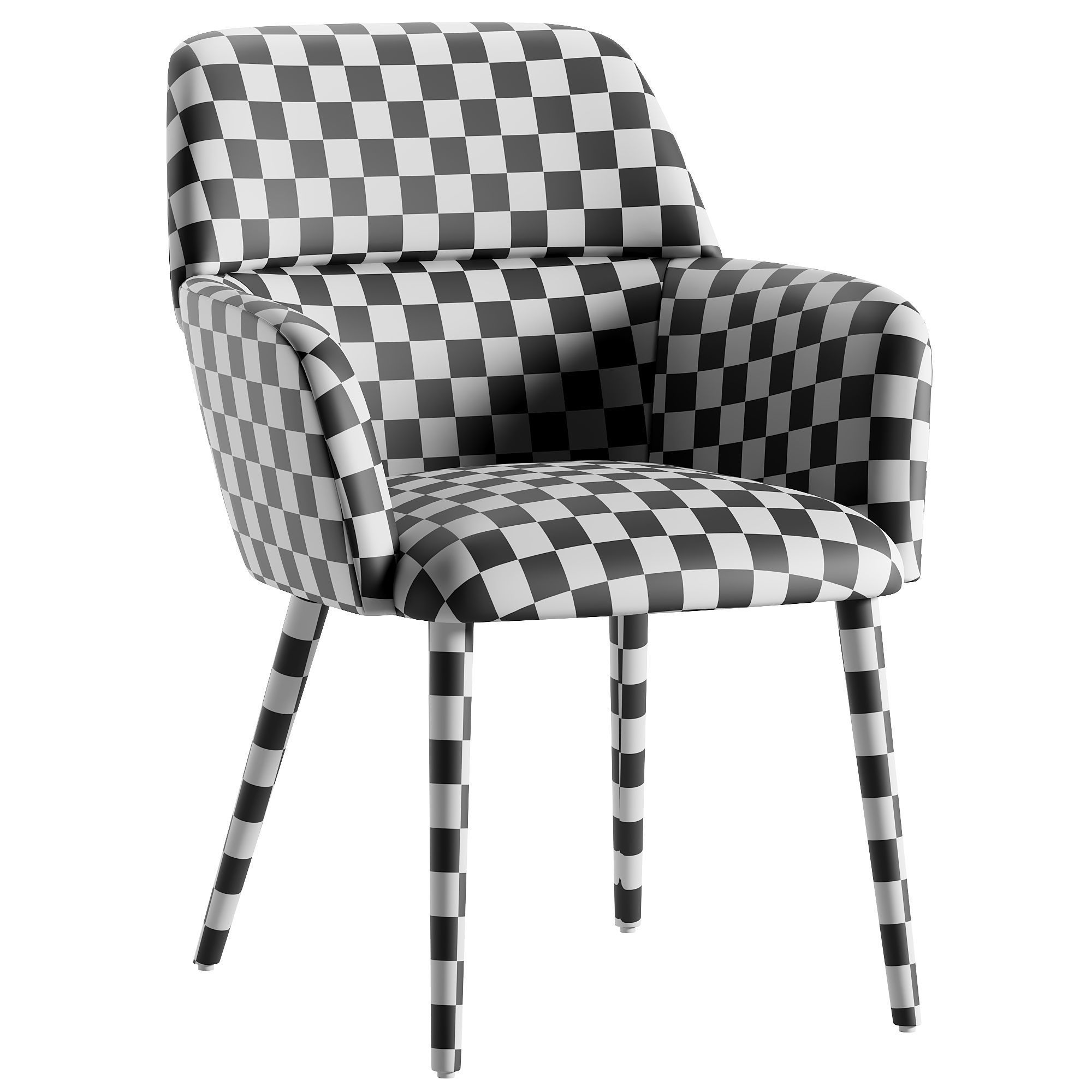 3D model ARCHIE Chair VR / AR / low-poly | CGTrader