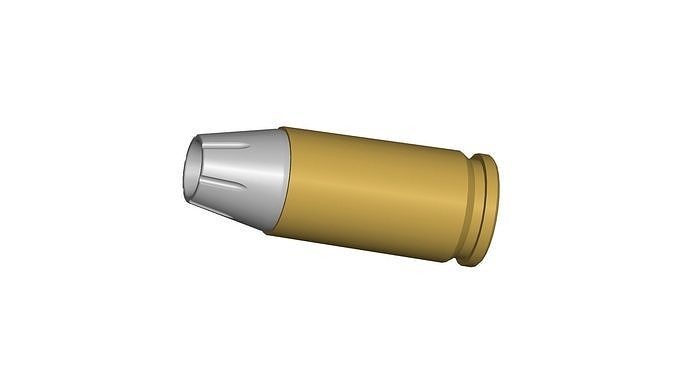 9x19 bullet 3D model | CGTrader