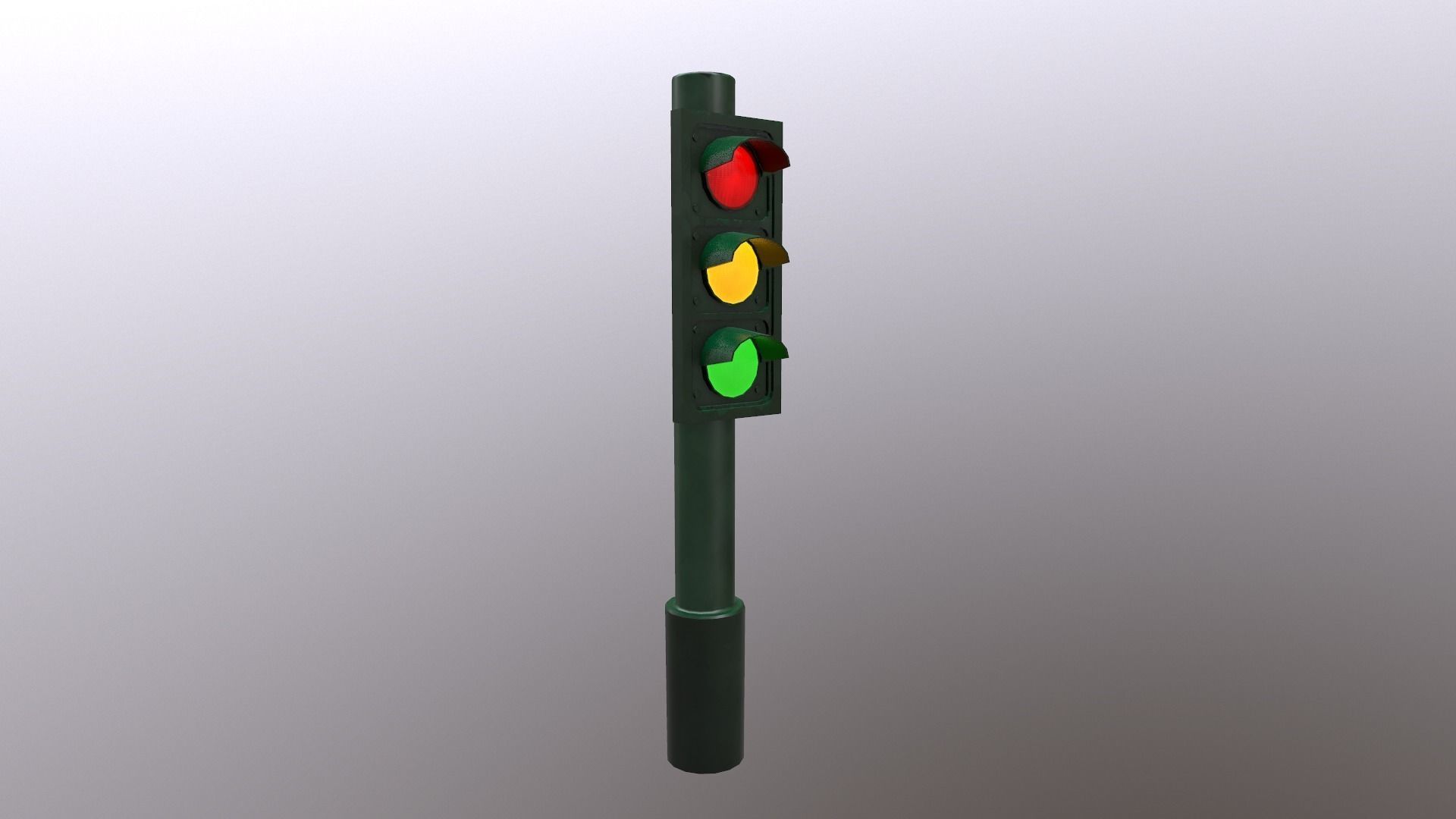 Traffic Light free VR / AR / low-poly 3D model | CGTrader