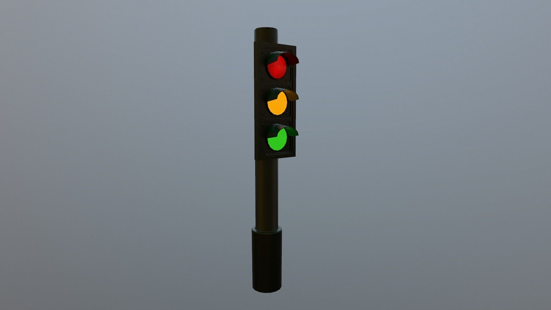 Traffic Light free VR / AR / low-poly 3D model | CGTrader