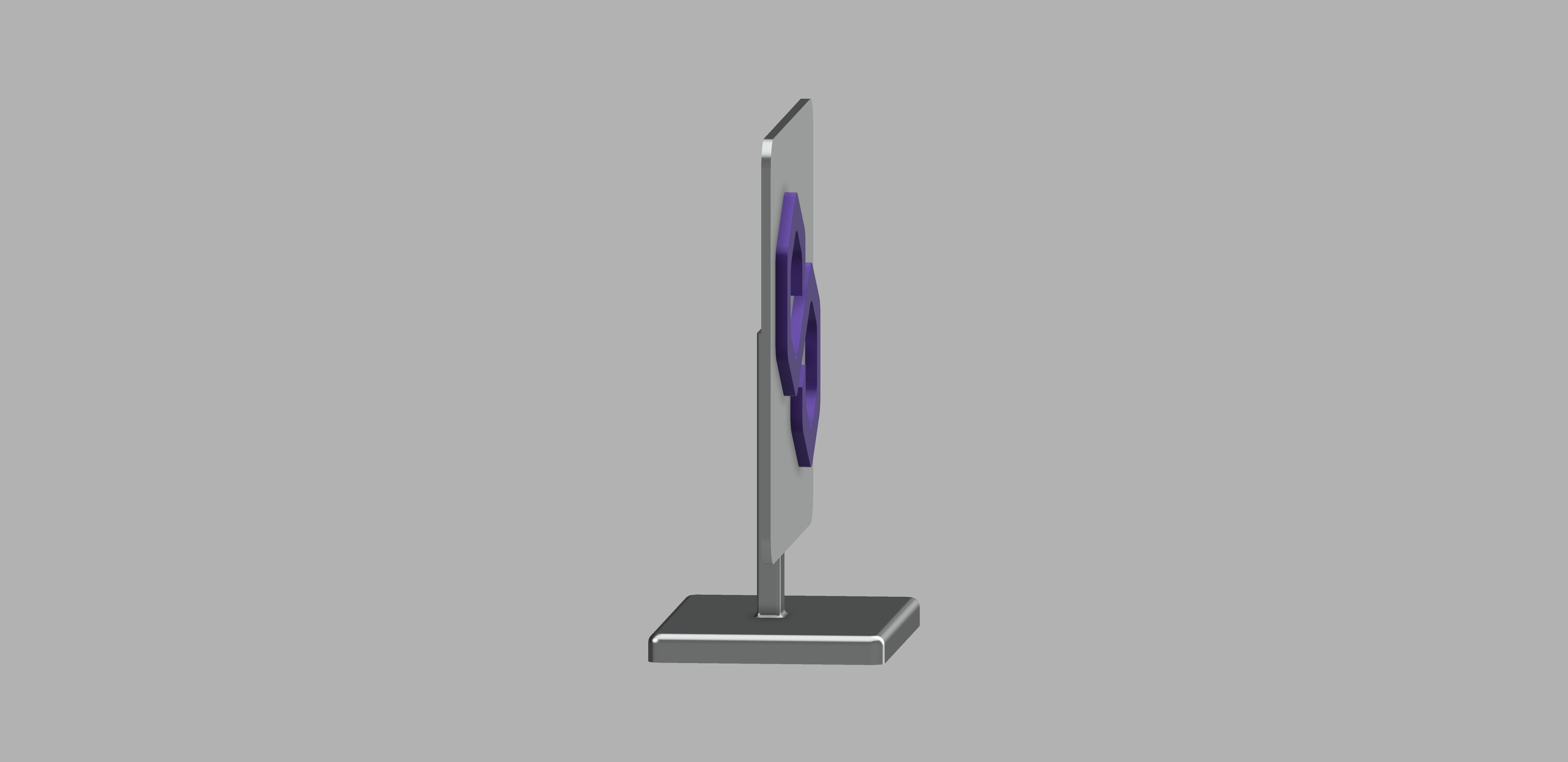 Polygon Logo Stand 3D model 3D printable | CGTrader