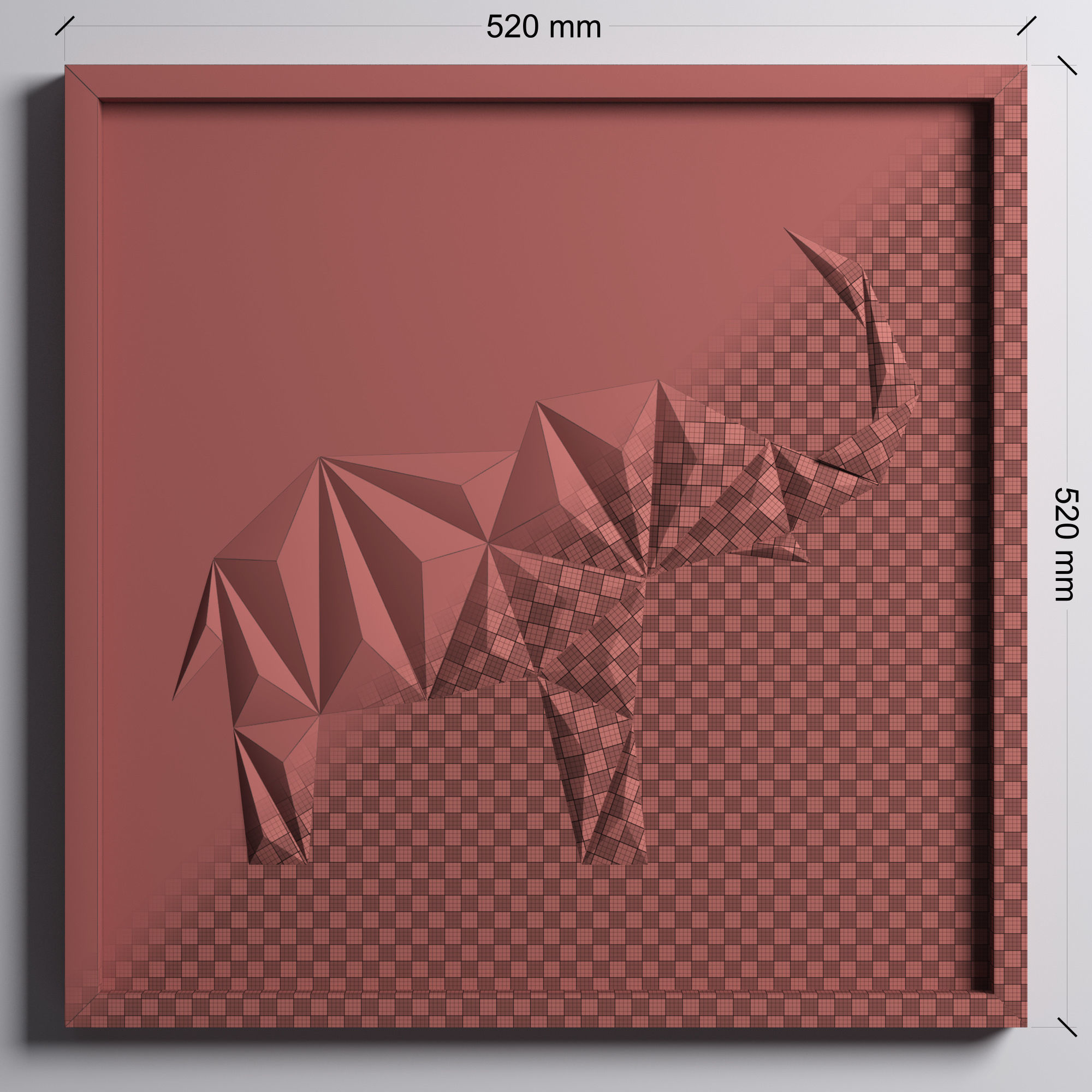 Paper ArtWork 25 3D model | CGTrader