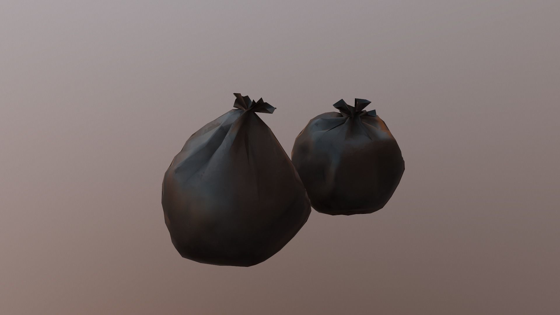 Trash Bag free VR / AR / low-poly 3D model | CGTrader