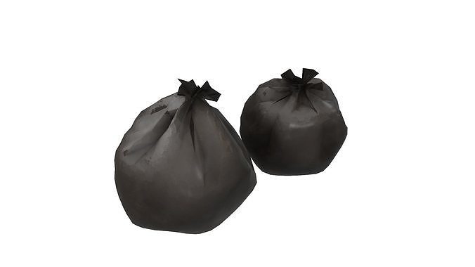 Trash Bag free VR / AR / low-poly 3D model | CGTrader