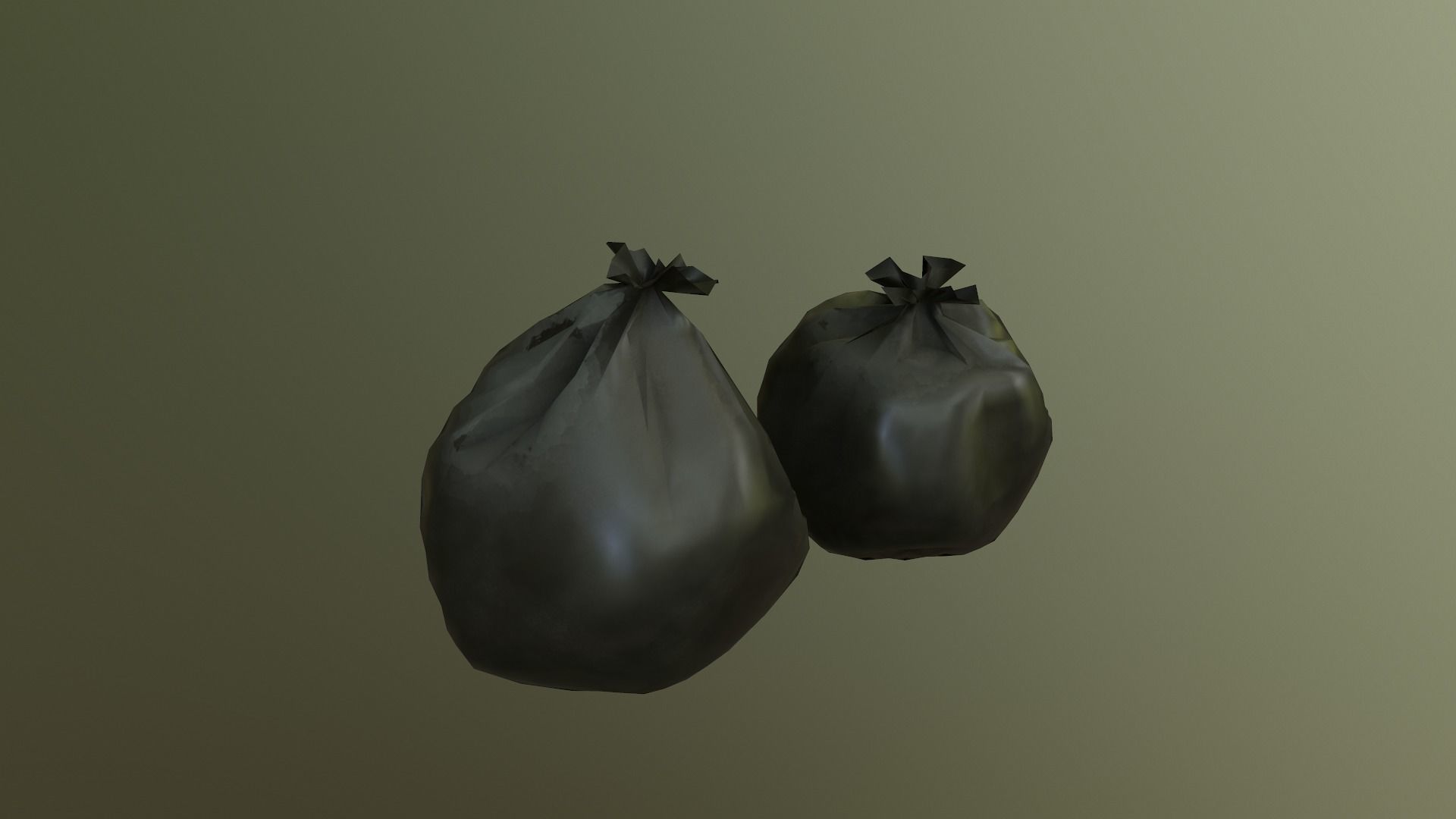 Trash Bag free VR / AR / low-poly 3D model | CGTrader