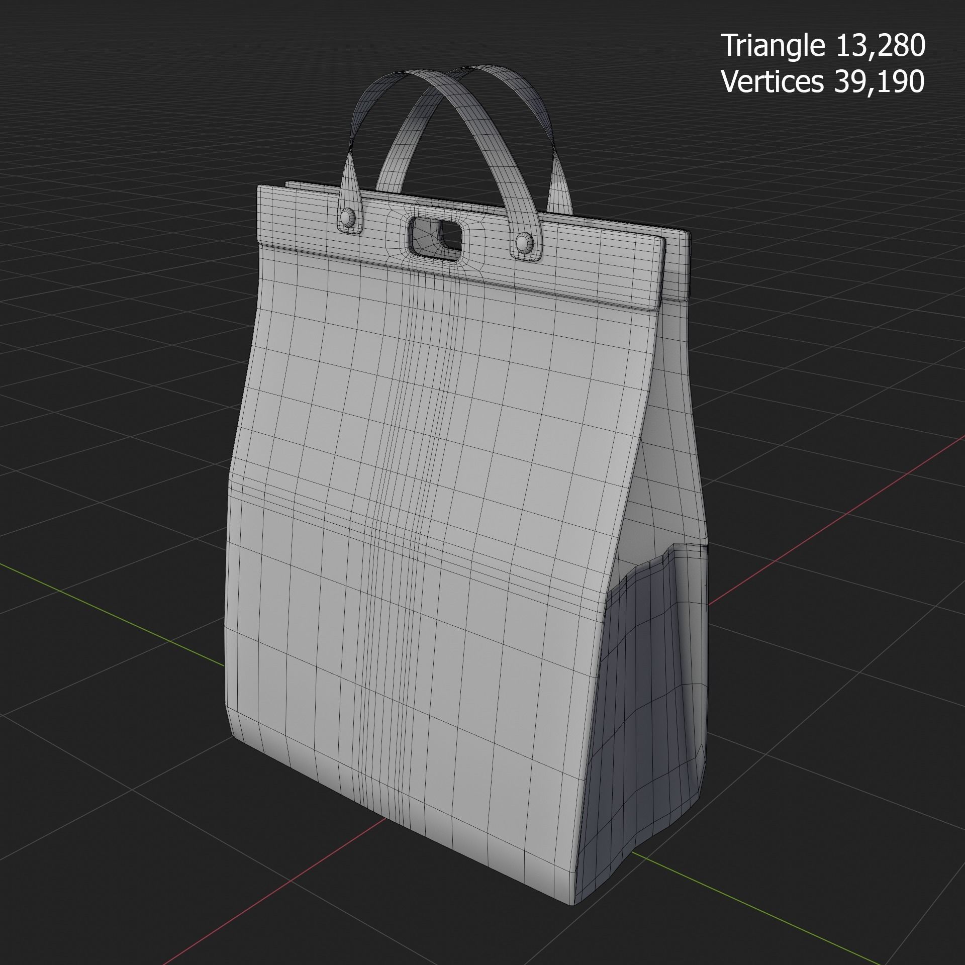 Paper Beg 2022-1 free 3D model | CGTrader