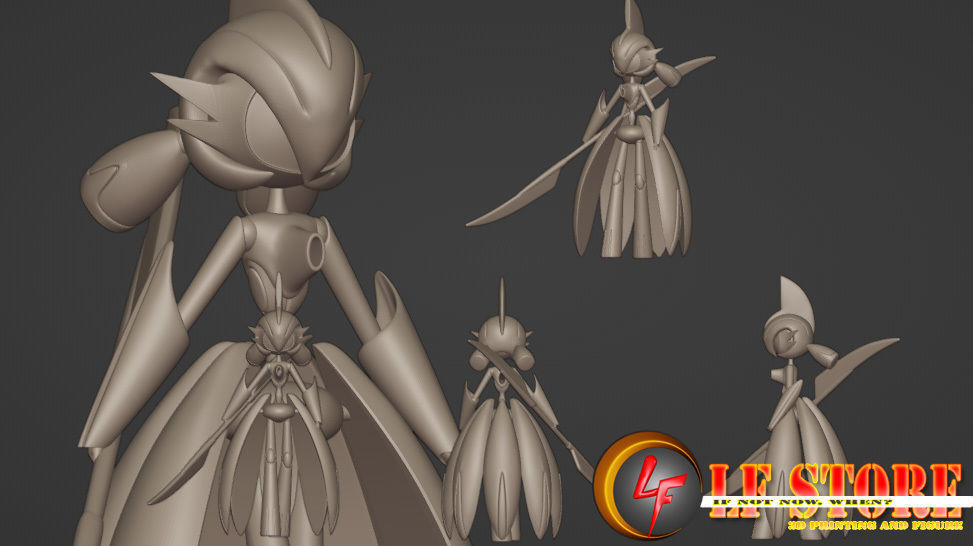 Pokemon Iron Valiant 2 Pose 3D model | CGTrader