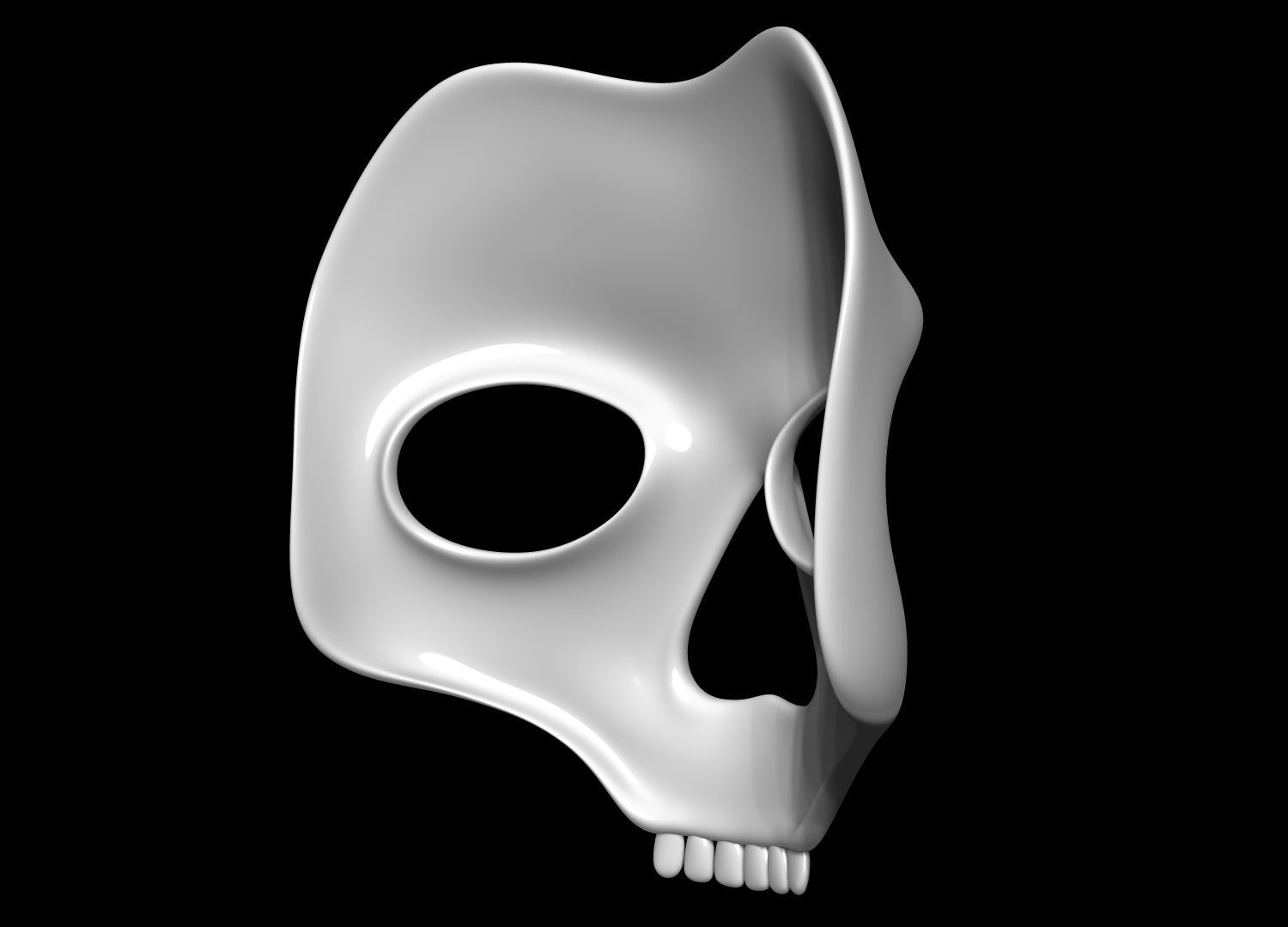 Skull Mask 3D model | CGTrader