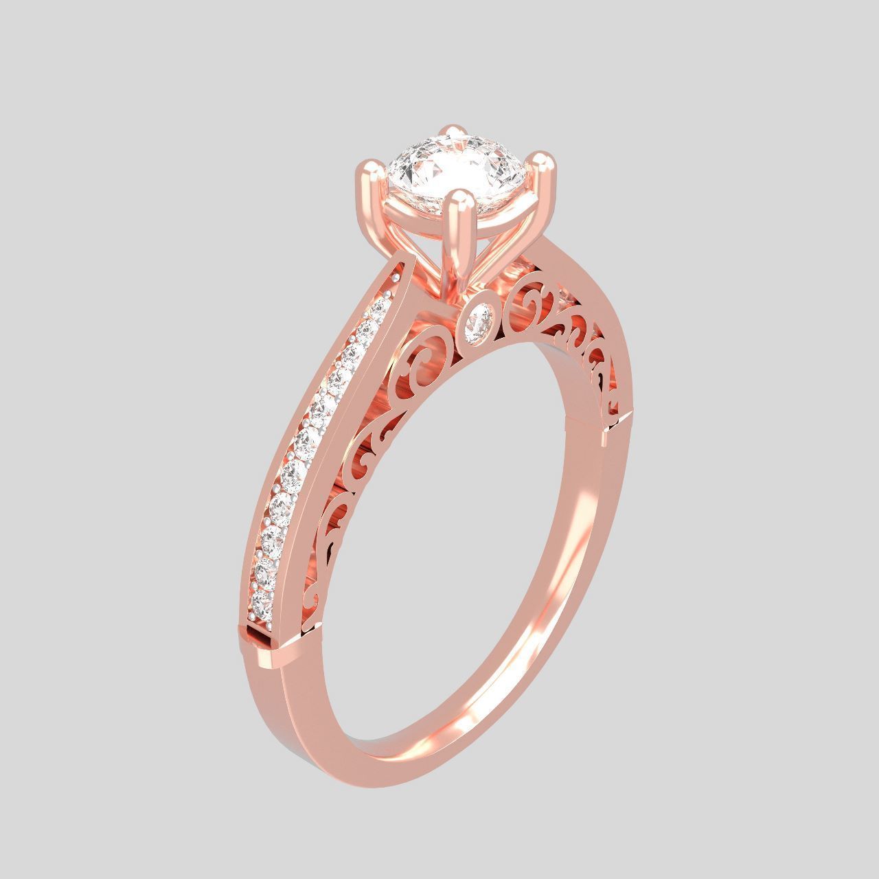finger ring 3D model | CGTrader