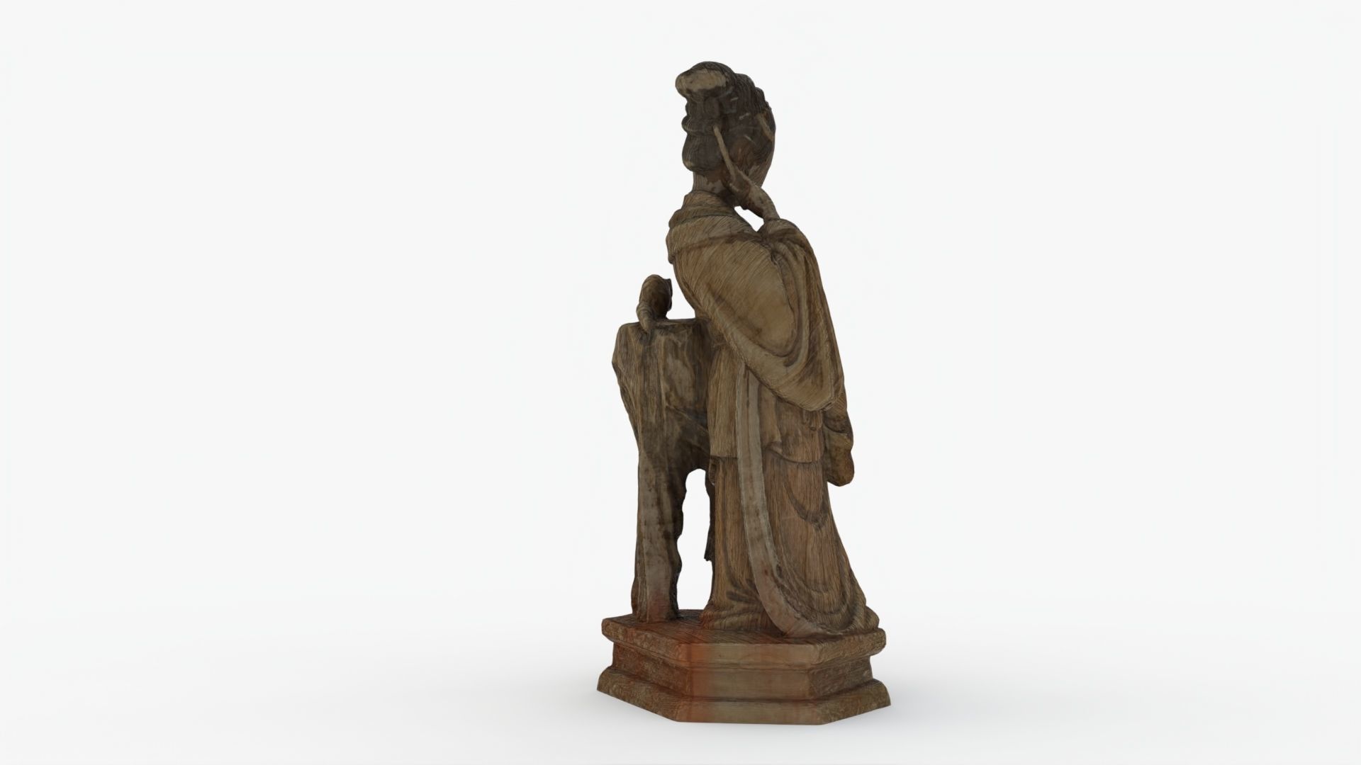 3D model Scan Asian Ancient Statue VR / AR / low-poly | CGTrader