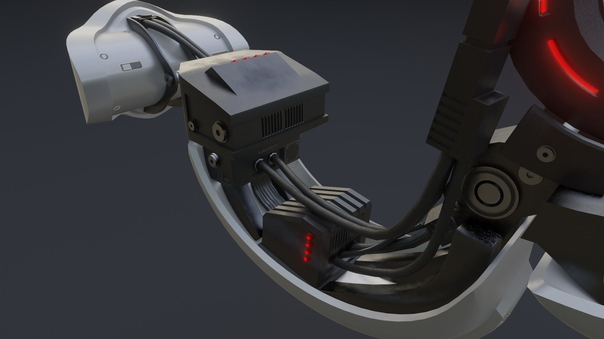 3D model Ai Robot Control Unit Rigged and Animated VR / AR / low-poly ...