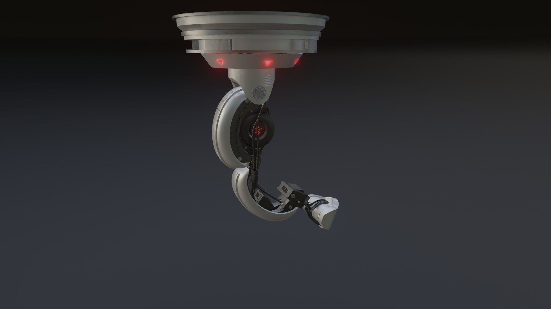 3D model Ai Robot Control Unit Rigged and Animated VR / AR / low-poly ...